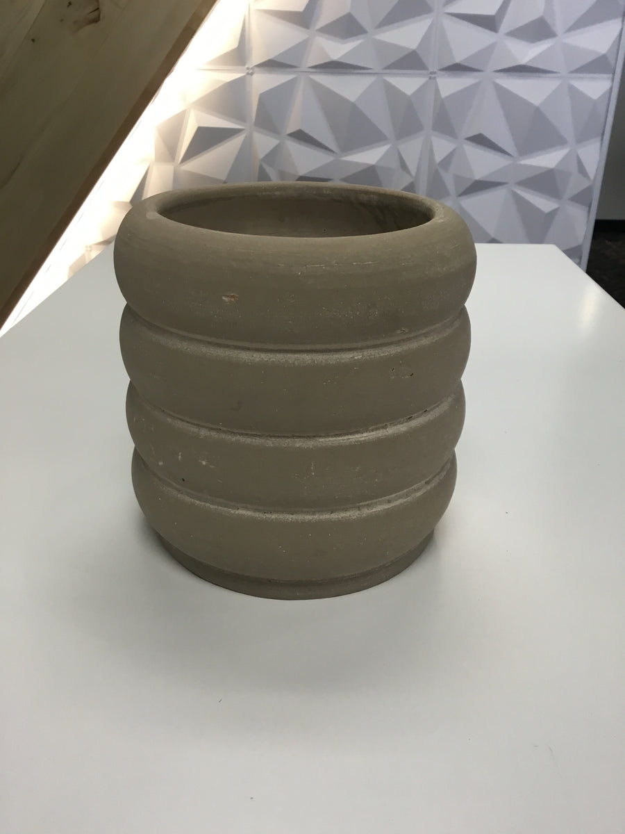 Clay Stacked Ring Pots – Studio 9 Design Decor, LLC